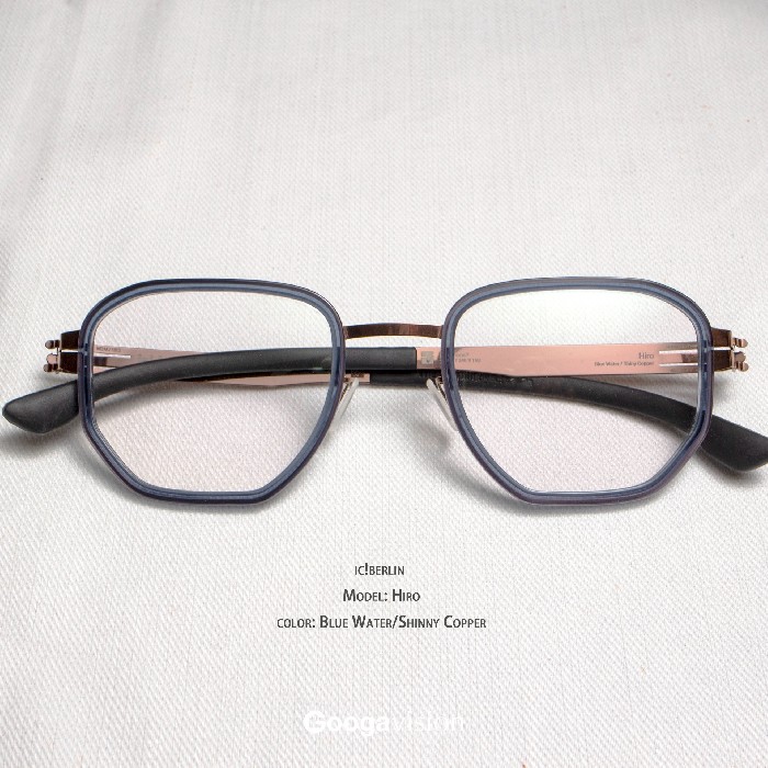 『Ic!Berlin | Hiro | Blue Copper』〖限時連Hoya鏡片$1380