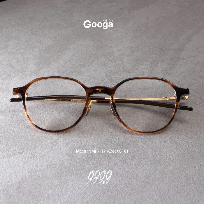 〖999.9｜ NPM-117/8161 〗【皇冠形經典時尚回歸】titanium『連日本Pentax 1.6 鏡片$980』