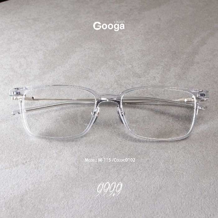 〖999.9｜ NPM-115/0102 〗【方形經典時尚回歸】titanium