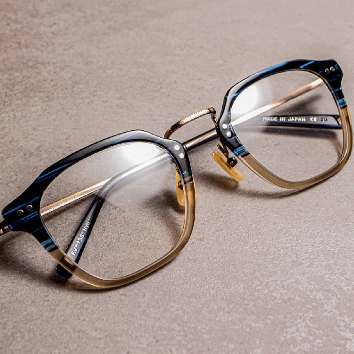 〖KANEKO｜鈦金屬｜KV136/NVH 〗『加大版中金鏡框』