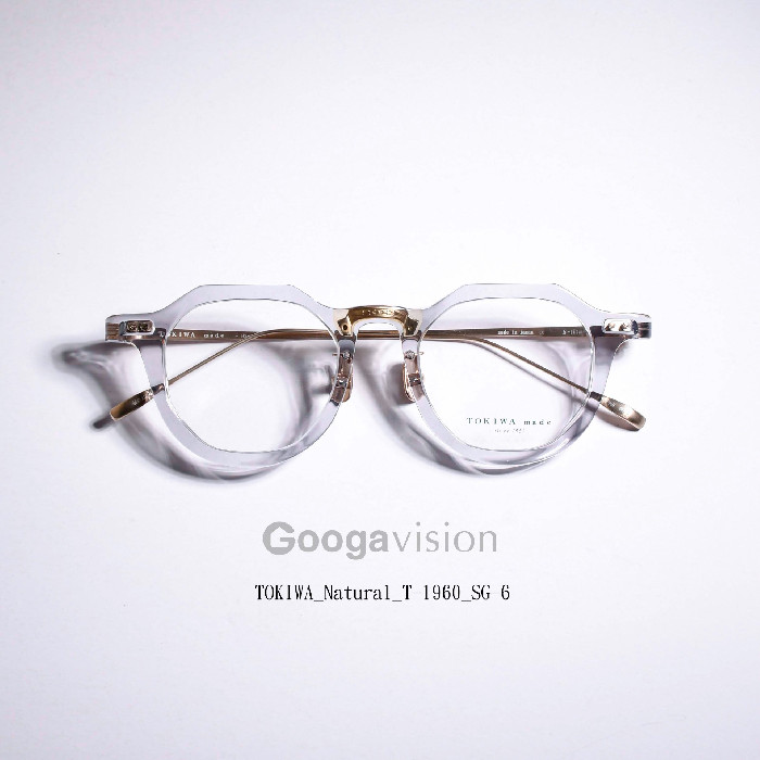 《70年經驗的日系手製眼鏡》【TOLIWA】〖Natural T-1960/SG-6〗
