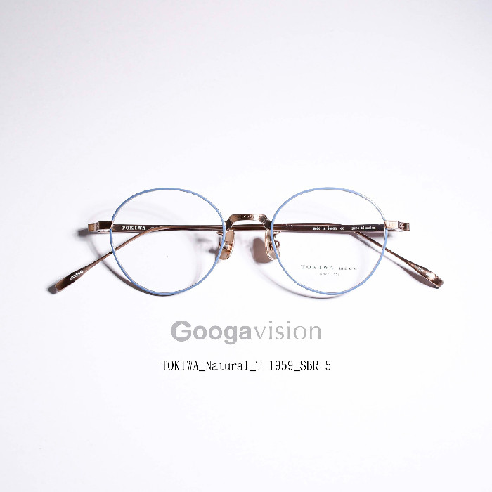 《70年經驗的日系手製眼鏡》【TOKIWA】〖Natural T-1959/SBR-5〗
